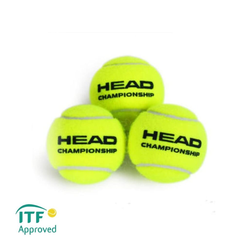 Head Championship Tennis Ball( 1 Can|3 Balls) - Original Sports